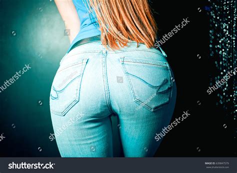 Sexy Womens Butt Jeans Foto De Stock 639847579 Shutterstock
