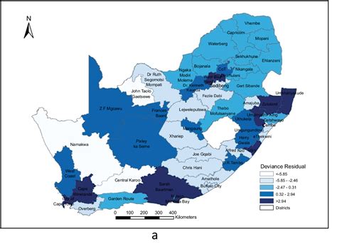 Figure 2 From Spatial Heterogeneity In Determinants Of No Condom Use At First Sex In South