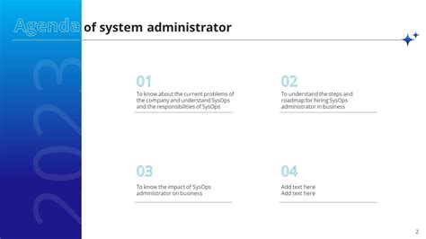 System Administrator Powerpoint Presentation Slides Ppt Sample