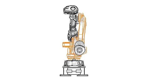 Abb Irb 6640 Robot 3d Model Rigged Cgtrader