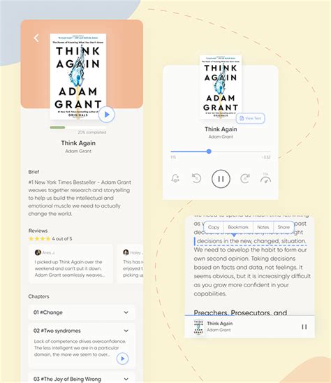 App UI UX Design Interactive Audiobook Experience On Behance App UI UX Design Interactive Audiobook Experience On Behance