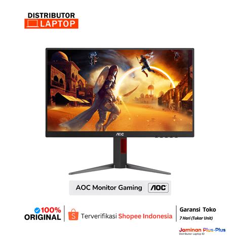 Jual Monitor AOC Gaming 24 Inch 27 Inch Garansi Resmi Shopee Indonesia