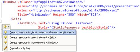 R Can Create Resources For You In XAML JAPF Jeremy Alles Blog