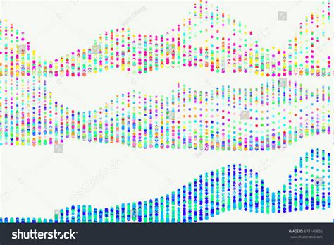 Background Abstract Square Rectangle Pattern Design Stock Vector