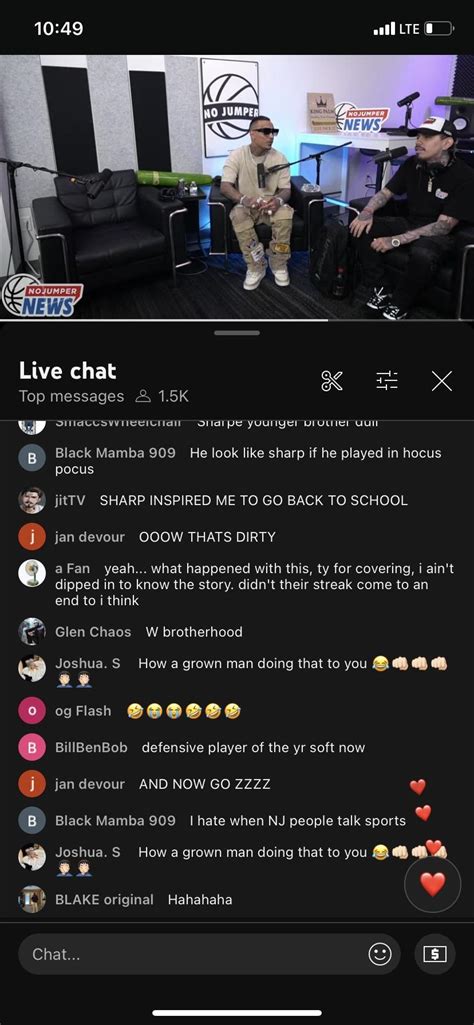 They got sharp little brother dull on stream : r/NoJumperV2