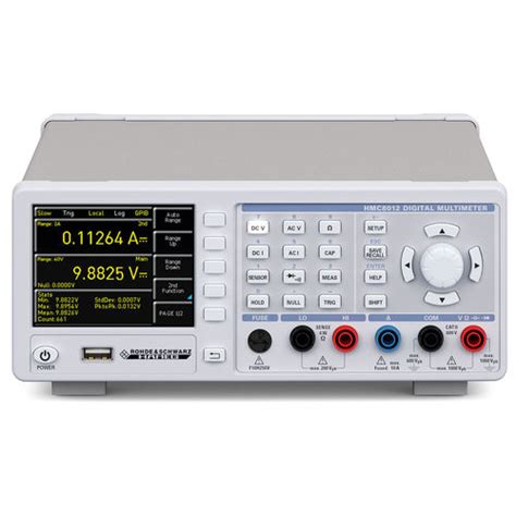 Digital Multimeter HMC Series Rohde Schwarz Benchtop V A