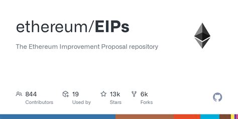 EIPs Eip Md At Master Ethereum EIPs GitHub