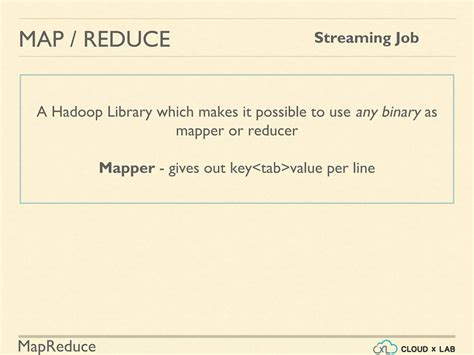 Introduction To Mapreduce Hadoop Streaming Big Data Hadoop Spark