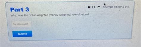 solved what was the arithmetic average rate of return