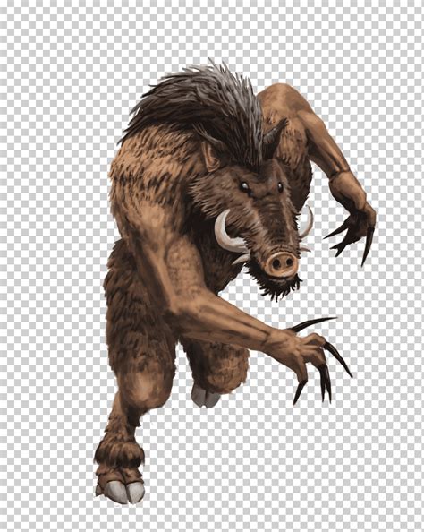 Dungeons And Dragons Wereboar Lycanthrope Dungeon Crawl Criatura