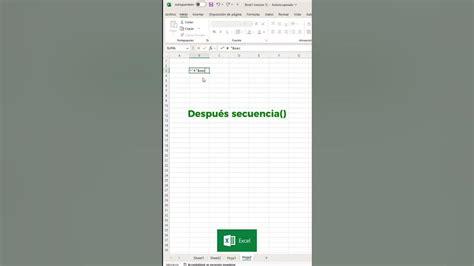 secuencia excelavanzado excelfunction excelfacil spreadsheetformula