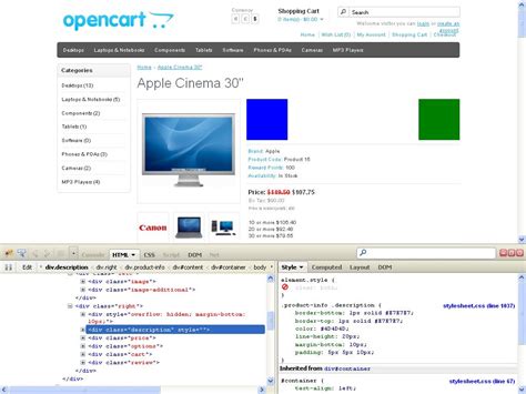 Css Opencart Clearboth Generates A Gap Stack Overflow