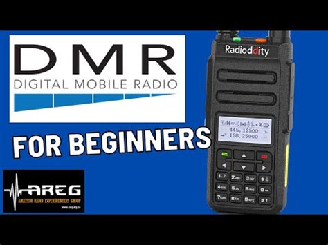 Get Started With DMR An Introduction For Beginners Digital Mobile Radio The YouTubers Bunch