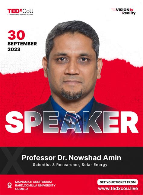 md mohiuddin khan mahin on linkedin we tedx cou are waiting for your