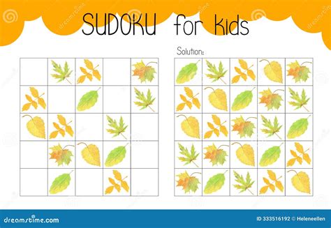 Sudoku Grid Logic Challenge Stock Photo CartoonDealer Com