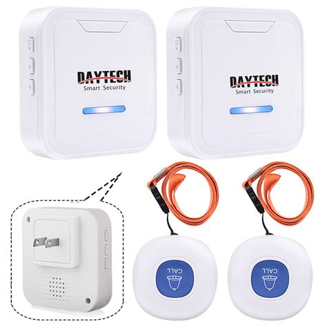 daytech caregiver pager wireless call button system nurse calling alert