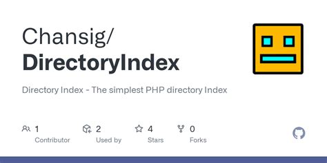 DirectoryIndex Src Index Php At Master Chansig DirectoryIndex GitHub