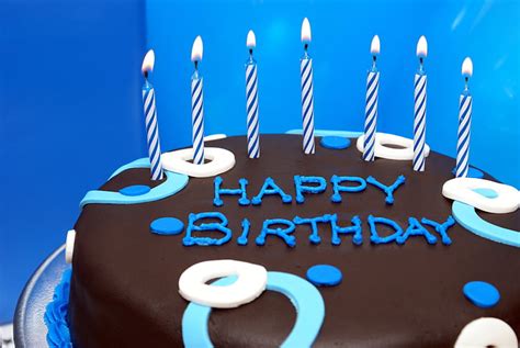 생일 축하 해요 케이크 양초 4k Hd 배경 화면 Wallpaperbetter