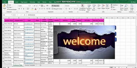 Automation Excelvba Invoicegeneration Outlookintegration Efficiency Samuel Ragalla