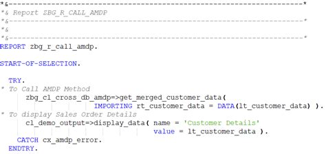 exploring cross database operations in abap manage sap community