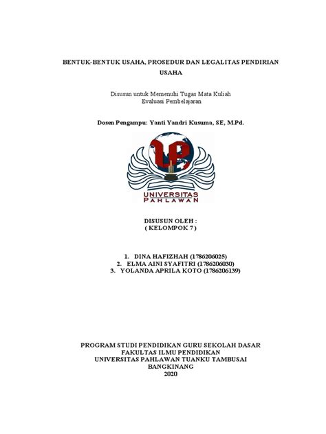 Contoh Penulisan Makalah Yang Benar | PDF