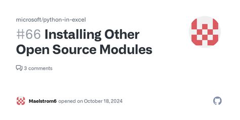 Installing Other Open Source Modules Issue 66 Microsoft Python In