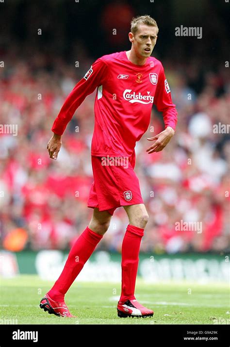 Liverpools Peter Crouch Banque De Photographies Et Dimages à Haute