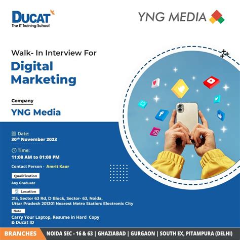 Ducat India On Linkedin Digitalmarketing Placement Interview Ducateducation Ducat