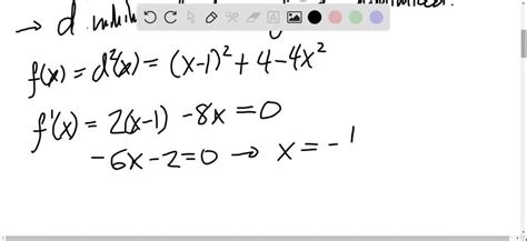 Find The Points On The Ellipse 4x 2 Y 2 4 That Are Farthese Away From The Point 1 0