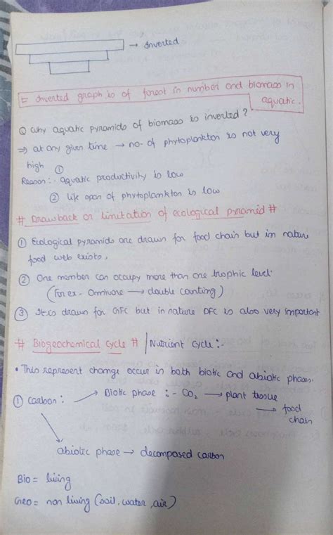 Chapter 14 Ecosystem Class 12 Biology Notes For Cbse Board And Neet Shop Handwritten Notes Shn