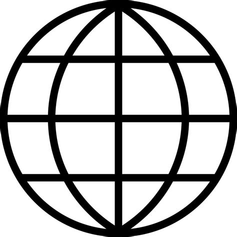 World Globe Outline Vector Art Icons And Graphics For Free Download