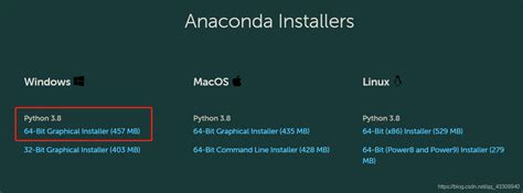 Anaconda3 下载安装及不同python环境配置（linuxwindows）如何下载到指定python版本的anaconda Csdn博客