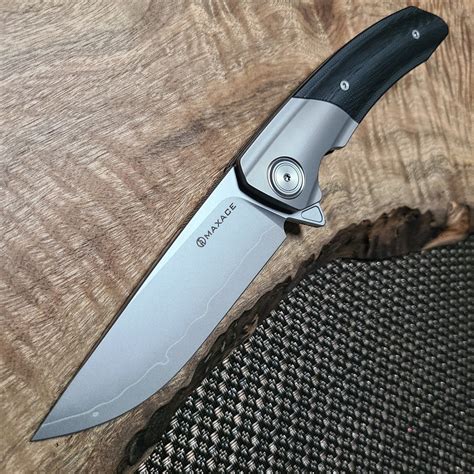 Maxace M16e Mamba Titaniumblack G10 Sld Magic Folder We Be Knives