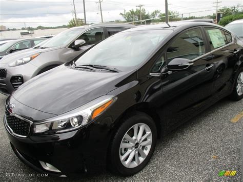 2017 Aurora Black Kia Forte S 116138431 Car Color