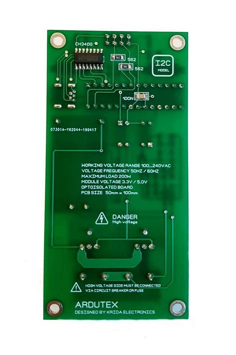 Ardutex Led Ac Light Dimmer I2c 1ch Trailing Edge Mosfet Smarthome Iot Arduino Ebay