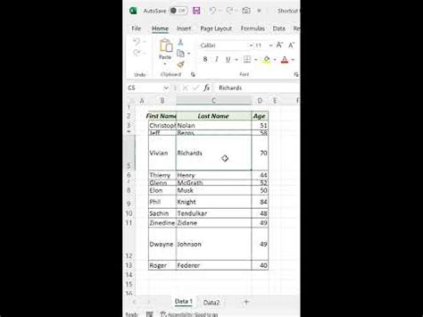 Autofit Columns And Rows In Excel YouTube