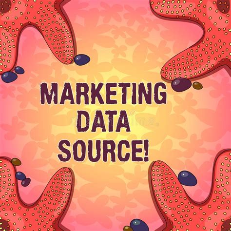 Word Writing Text Marketing Data Source Business Concept For