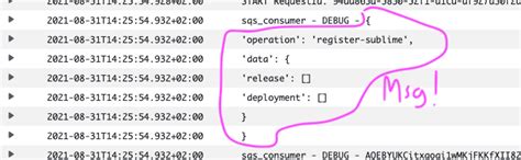 unit testing sqs events return incorrect event with not message data