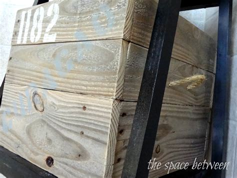 How To Make A Pallet Crate The Space Between East Coast Creative