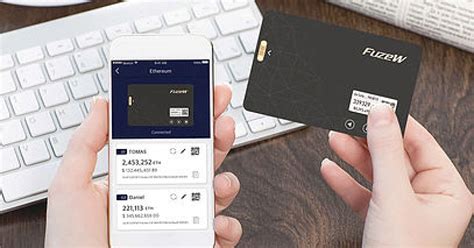 카드형 암호화폐 지갑 퓨즈더블유 출시잔고확인 화면 탑재