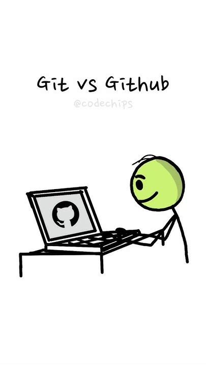 Git And Github Difference Git Github Shorts Youtube