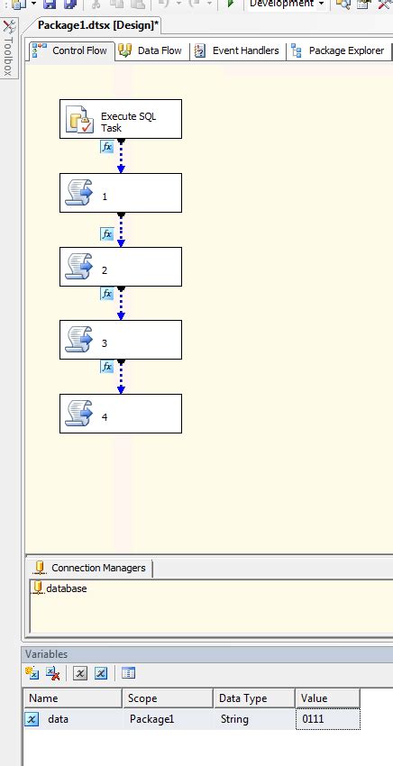 Sql Server Cascading Precedence Constraints Ssis Stack Overflow