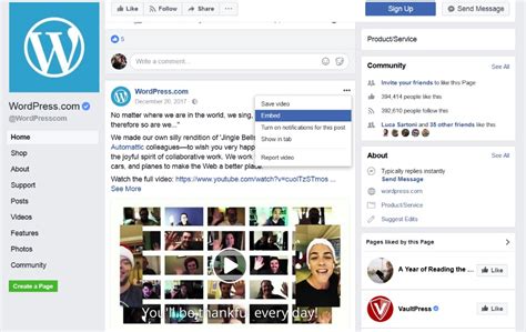 How To Embed Facebook Video In WordPress Meks