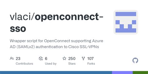 GitHub Vlaci Openconnect Sso Wrapper Script For OpenConnect