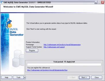 EMS Data Generator For MySQL Download Utility For Generating Test Data To Several MySQL