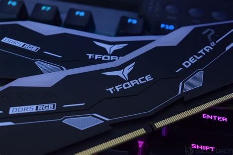 Teamgroup T Force Delta Rgb Ddr5 32 Gb 2 X 16 Gb 6000 Mhz Cl40 Memory Kit Review Enter The