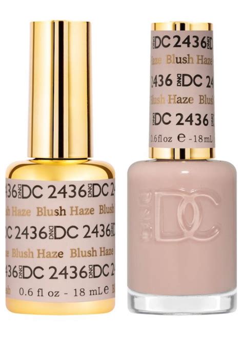 2436 Dnd Dc Duo Gel Sheer Collection 2024 Blush Haze Salonsupplyplus Com