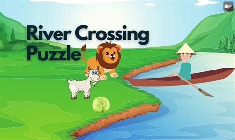 River Crossing Puzzle | Farmer, Wolf, Goat and Cabbage - Box Of Notes