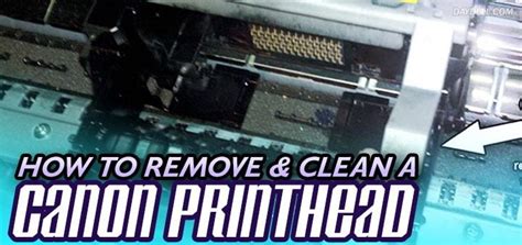 How To Remove A Canon Printhead Step By Step With Photos And How To