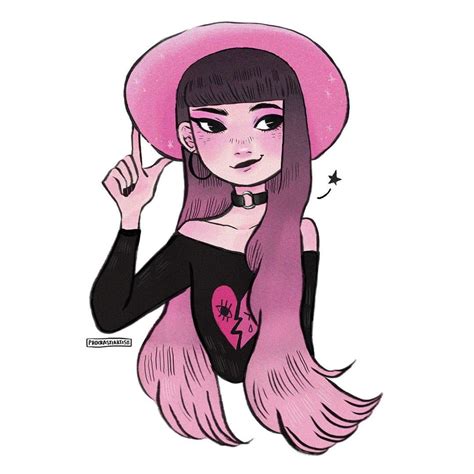 Anime Girl Laughing Drawing
